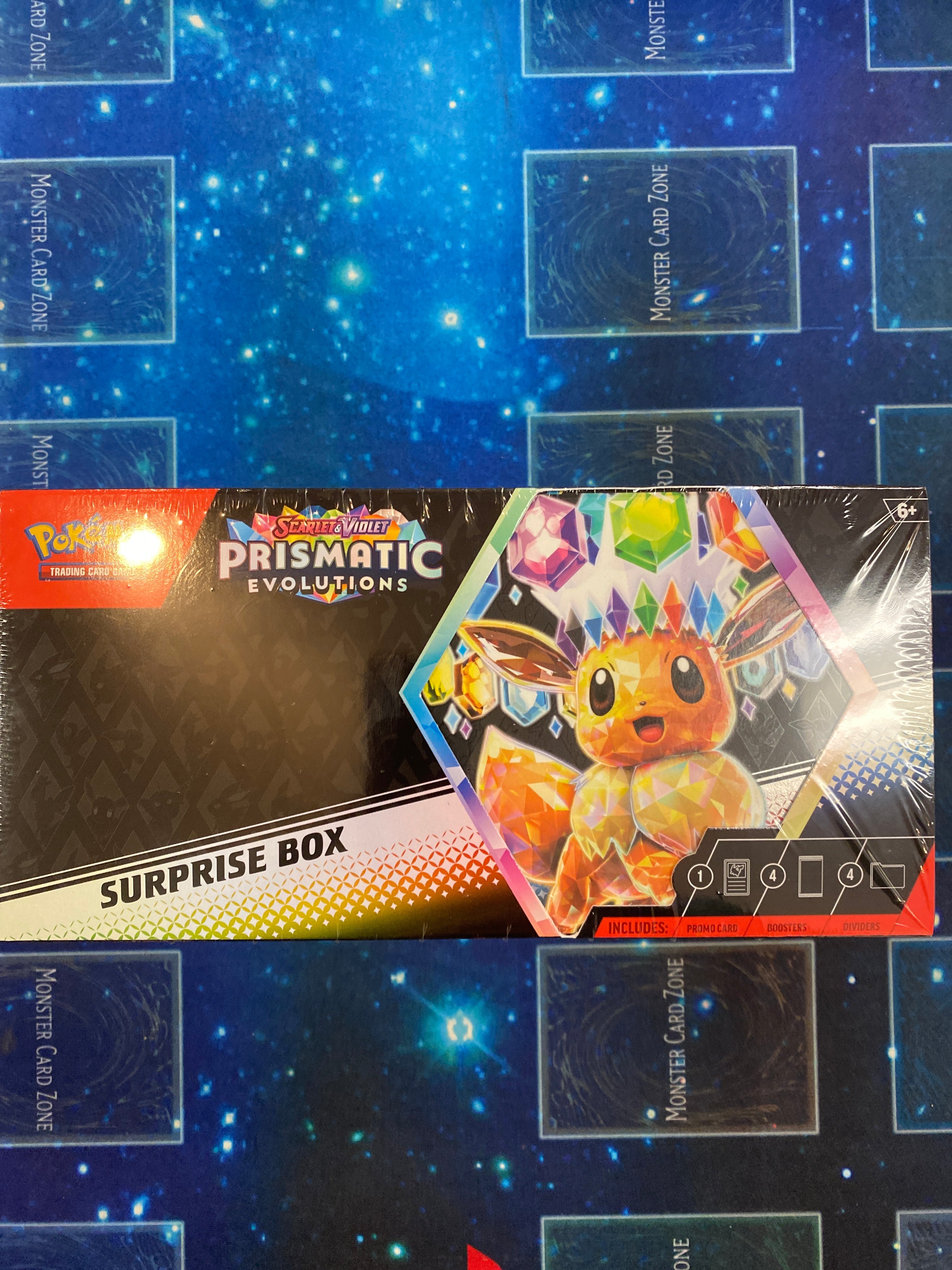 Pokemon: Prismatic Evolutions Surprise Box – Boba Hero Lv Up