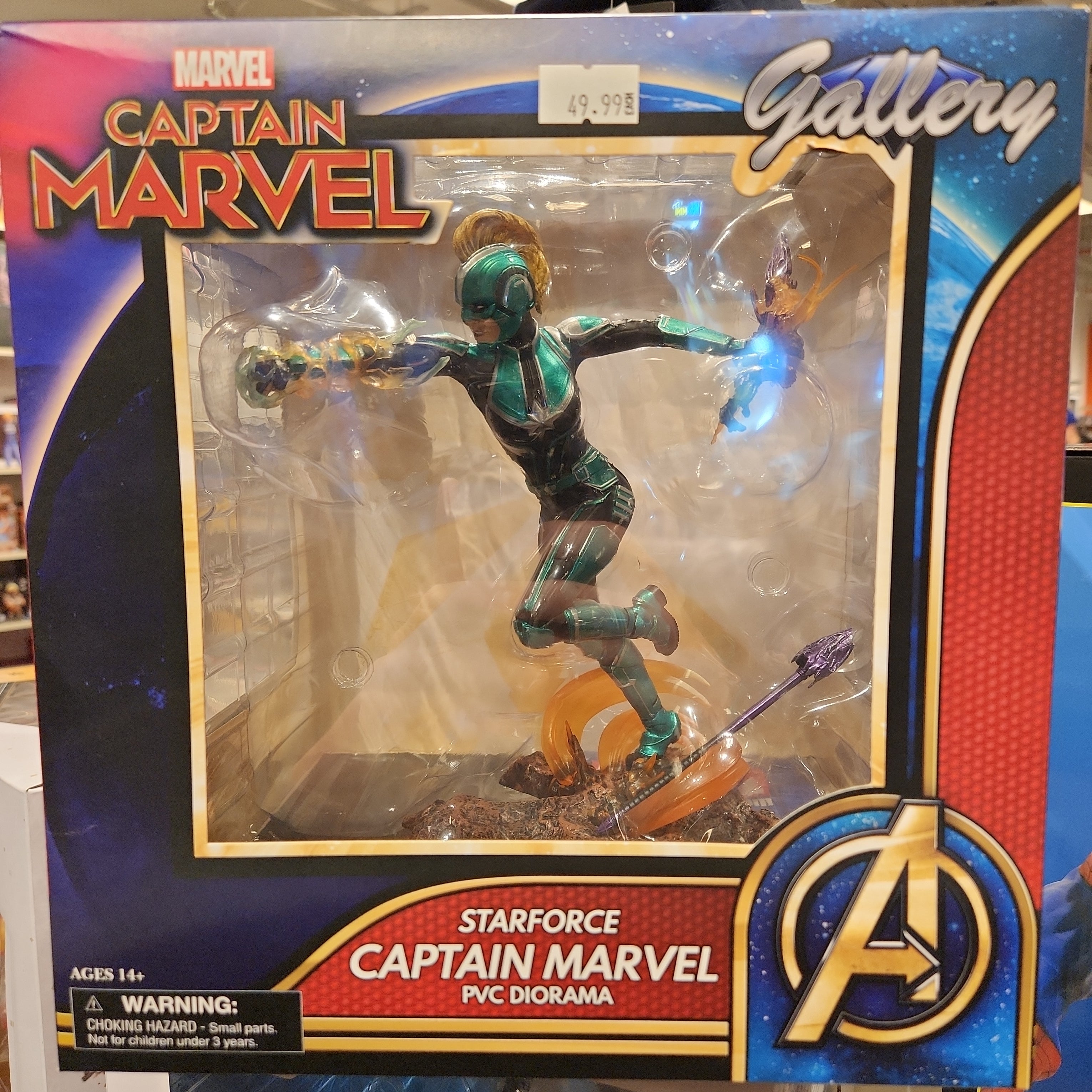 Captain Marvel Starforce pvc diorama – Boba Hero Lv Up